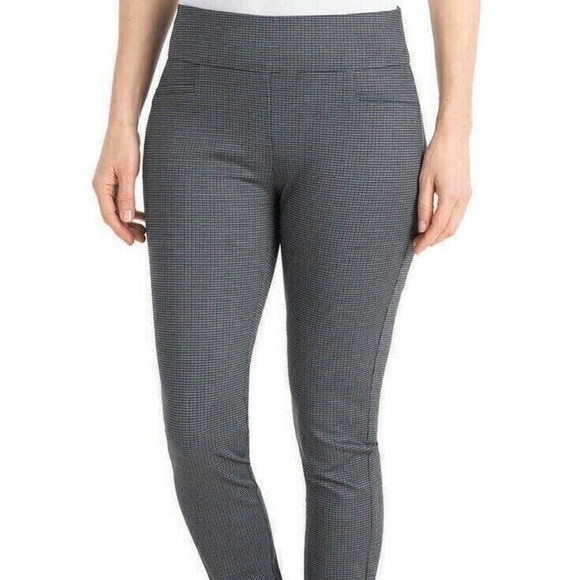 Dalia | Pants & Jumpsuits | Nwt Dalia Gray Houndstooth Pull On Narrow ...